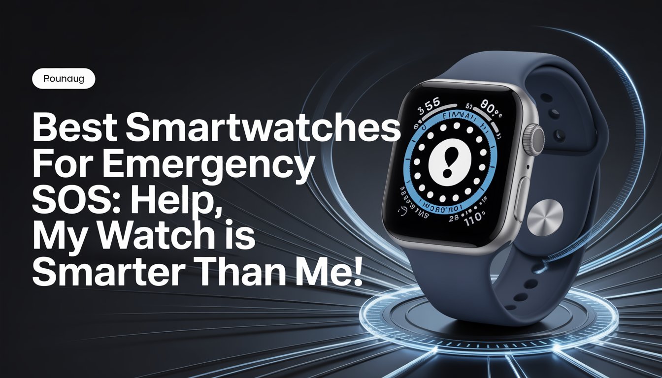 Best Smartwatches for Emergency SOS: Help, My Watch is Smarter Than Me!