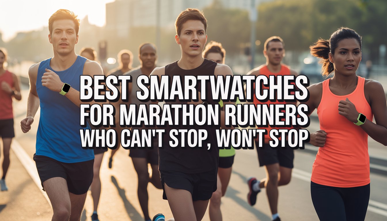 Best Smartwatches for Marathon Runners Who Can’t Stop, Won’t Stop