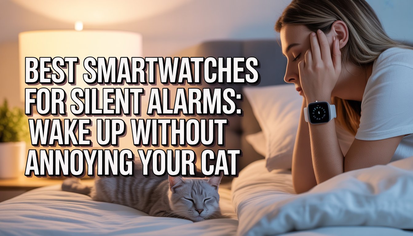 Best Smartwatches for Silent Alarms: Wake Up Without Annoying Your Cat